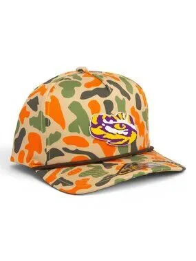 Nike | Accessories | Lsu Tiger Eye 3d Duck Camo Rope Hat Blaze Camo ...
